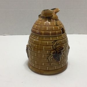 Kitchen | Vintage Ceramic Honey Pot Beehive Shaped Honey Jar Honey Pot ...
